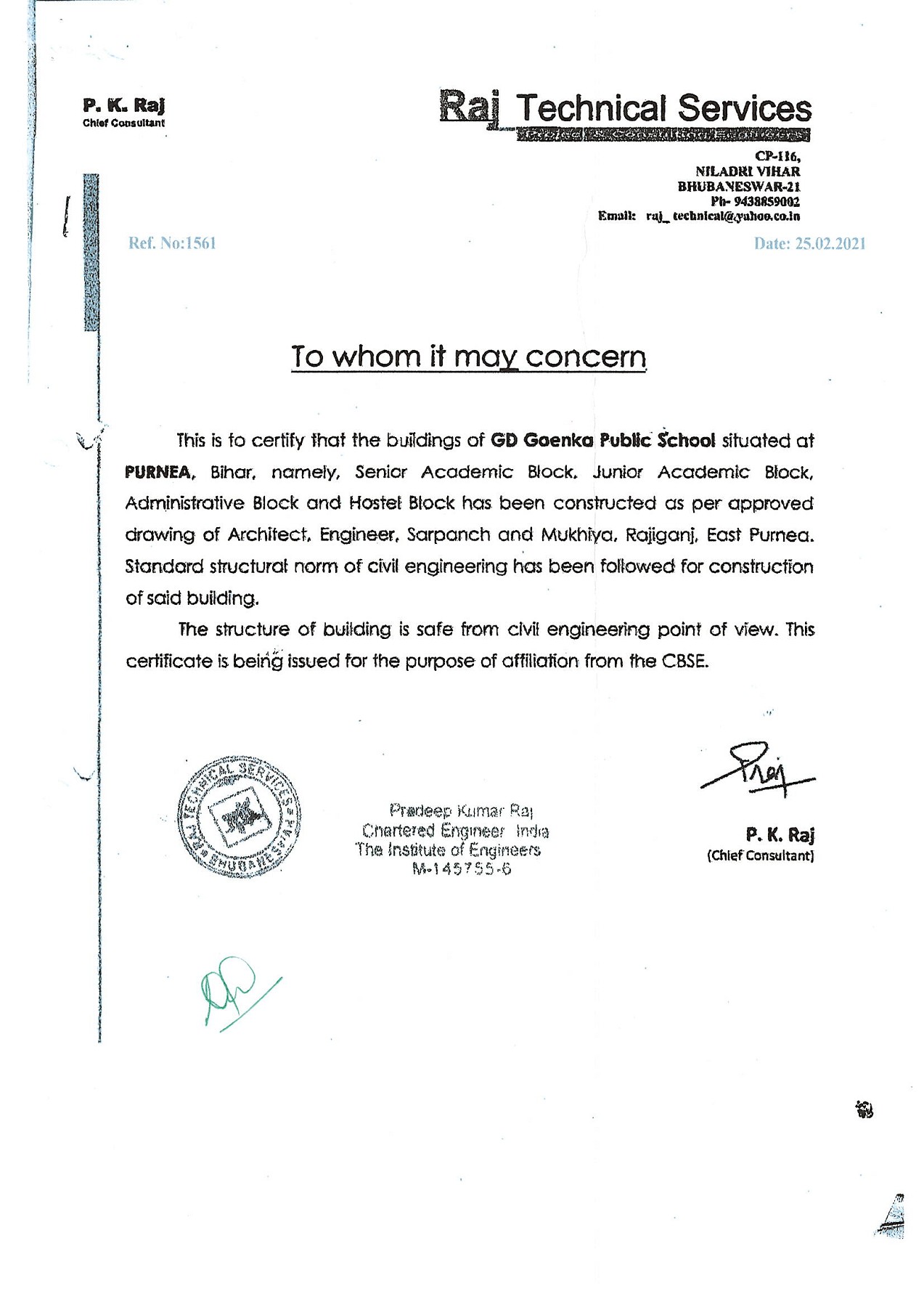 Building Certificate with sign - info - Page 1 - 4 | Flip PDF Online ...