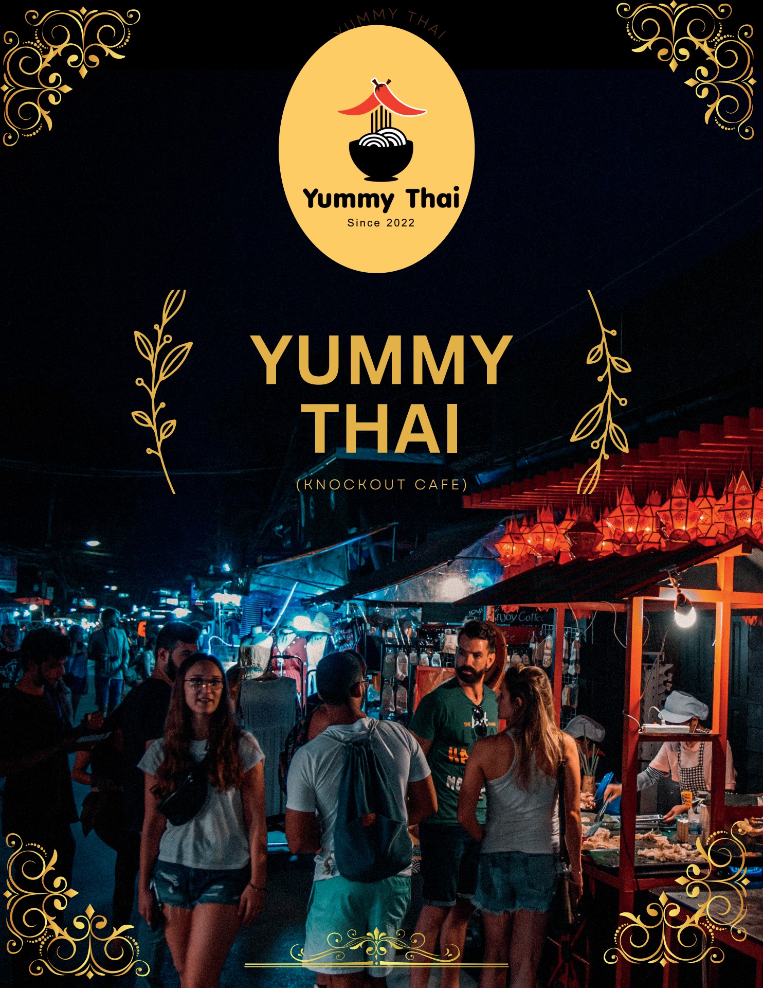 Web Yummy Thai menu - knockoutcafeaz - Page 1 - 7 | Flip PDF Online | PubHTML5