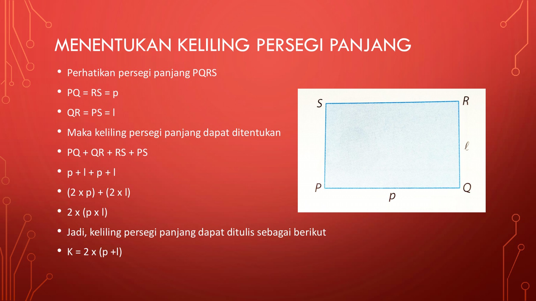 matematika - keliling persegi dan persegi panjang - Gangsar Setyo ...