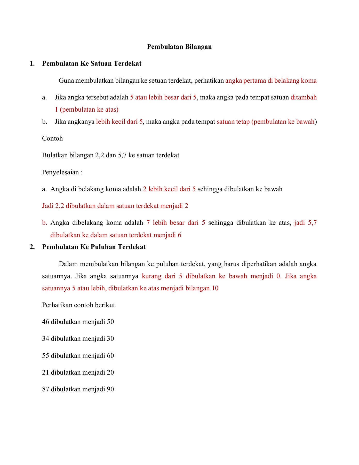 Pembulatan Bilangan - Gangsar Setyo - Halaman 1 - 3 | PDF Online | PubHTML5