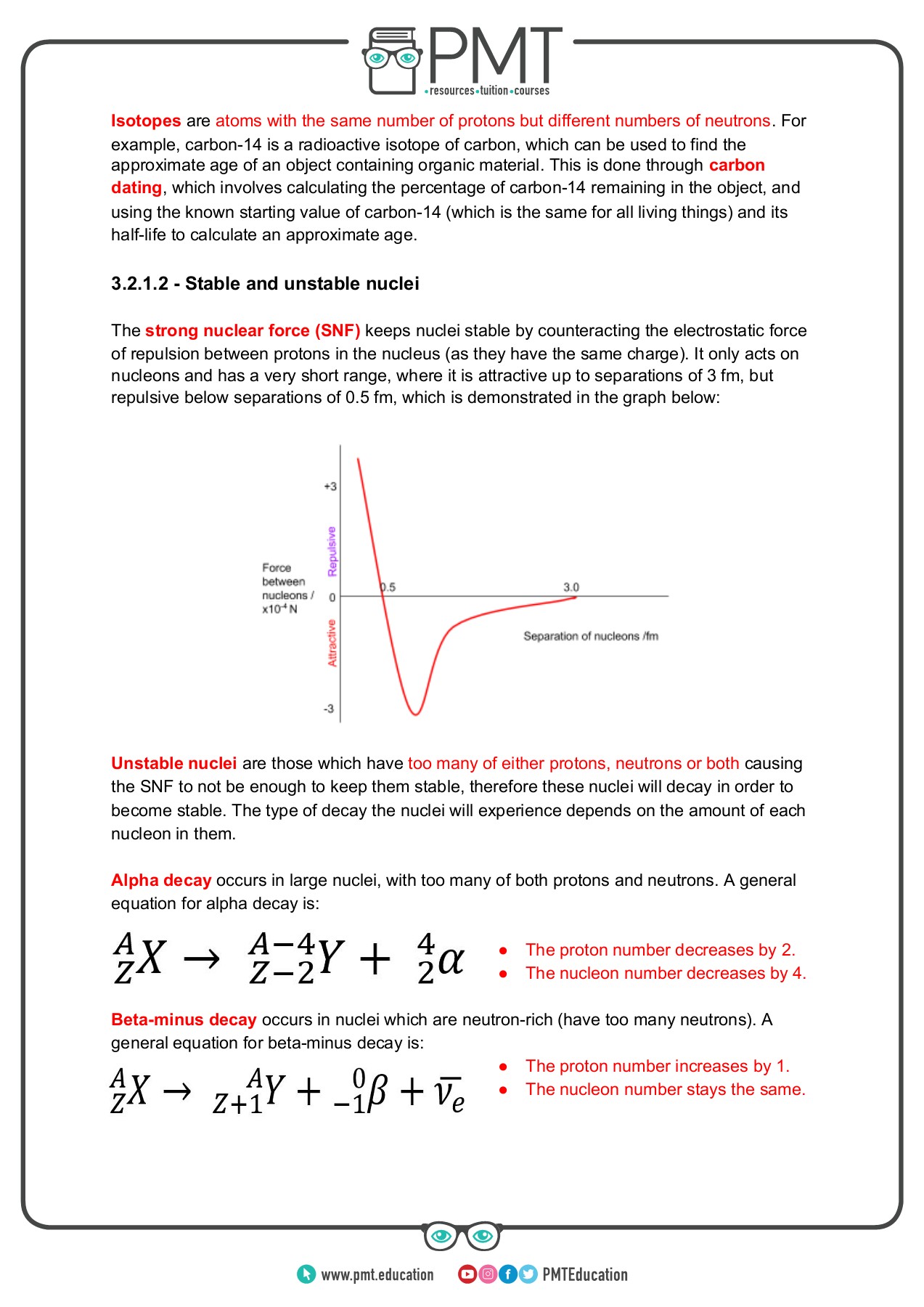 Detailed Notes - Section 02 Particles and Radiation - AQA Physics A ...