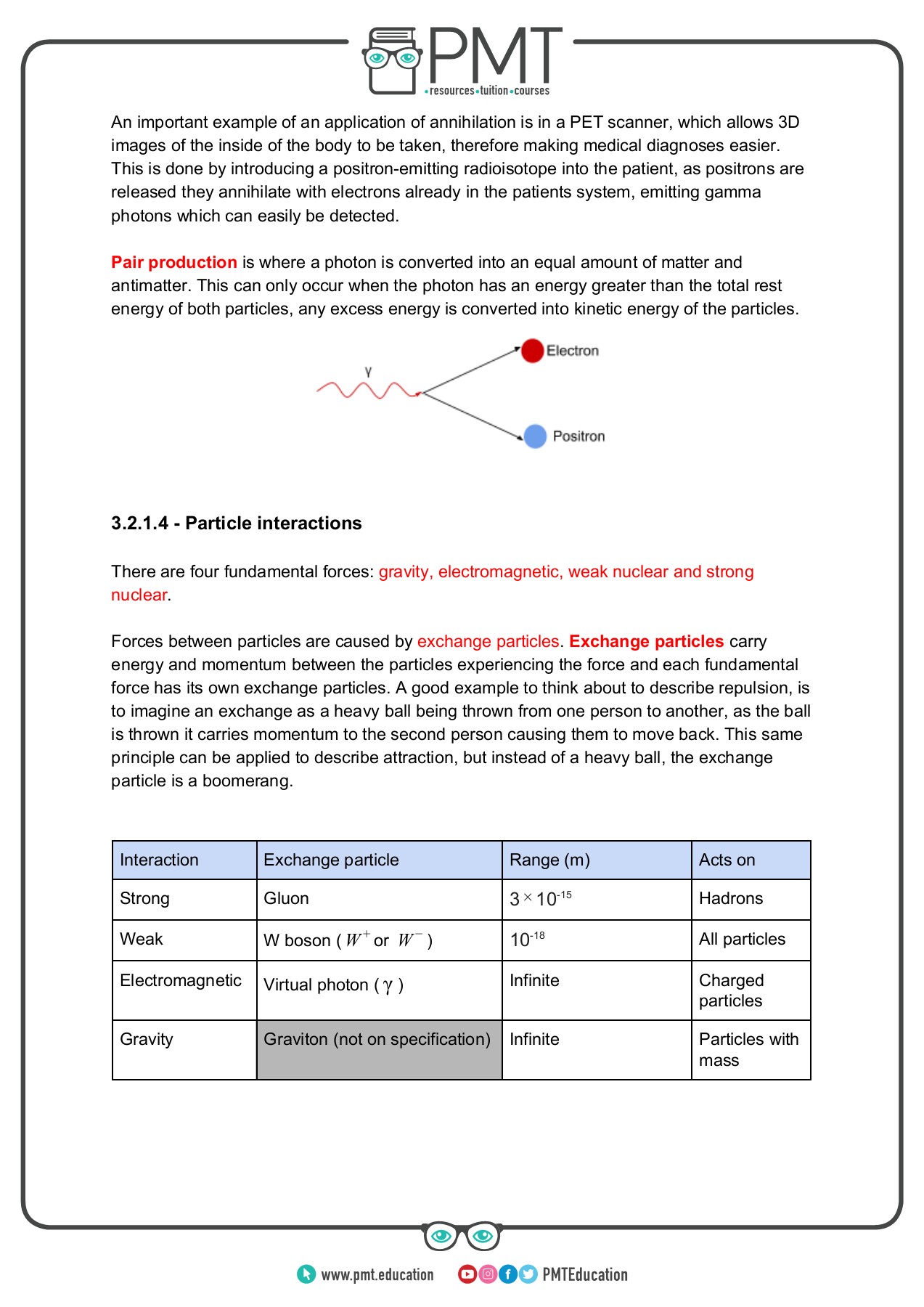 Detailed Notes - Section 02 Particles and Radiation - AQA Physics A ...