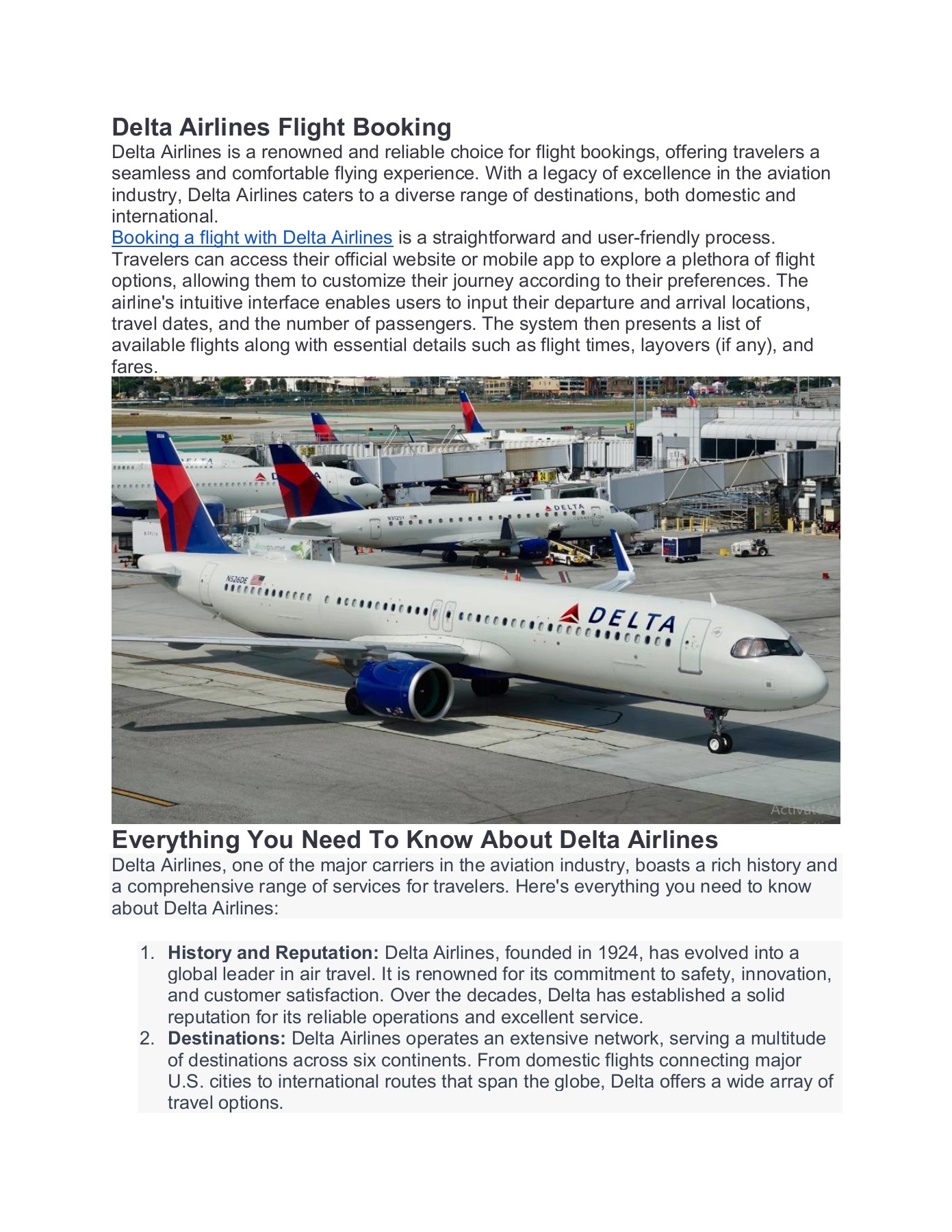 Delta Airlines Flight Booking - michealwiavan - Page 1 - 6 | Flip PDF ...