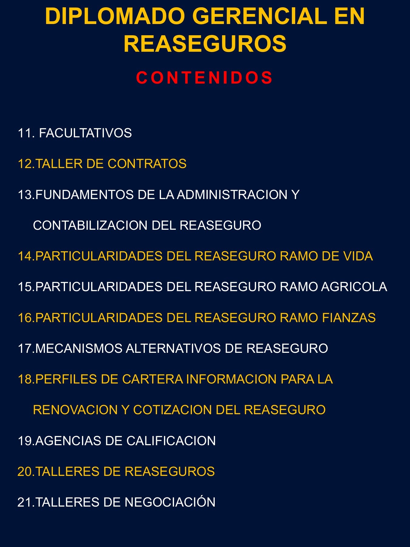 INFORMACIÓN DIPLOMADO GERENCIAL DE REASEGUROS - acter.bk - Página 5 | Flip PDF en línea | PubHTML5