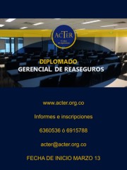 INFORMACIÓN DIPLOMADO GERENCIAL DE REASEGUROS - acter.bk - Página 1 - 6 | Flip PDF en línea ...
