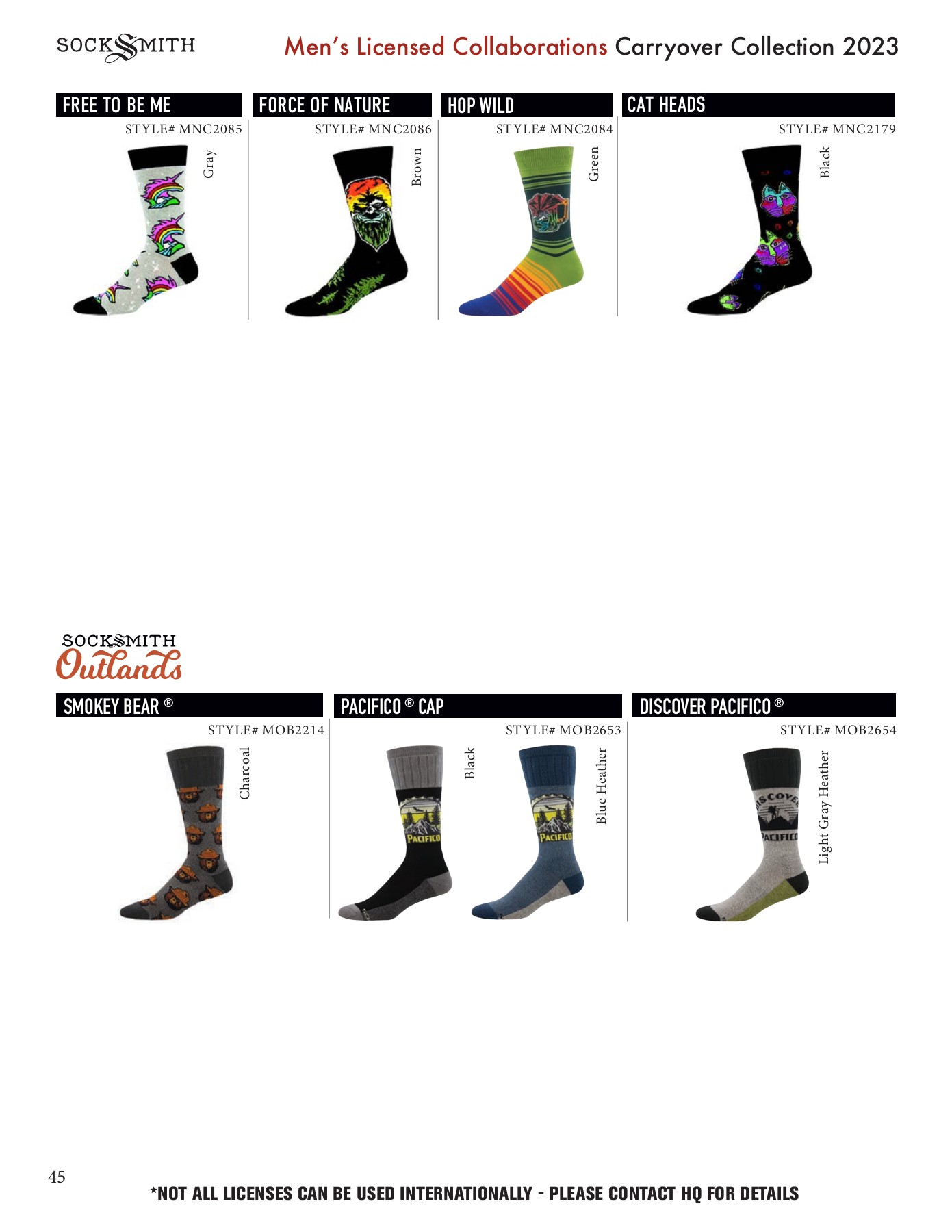 Socksmith Canada Carryover Catalog 2023 - Howard Sobel - Page 45 | Flip PDF Online | PubHTML5