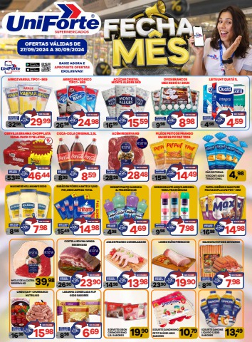 Ofertas Supermercados Uniforte Andradas de 27 a 30 de Setembro