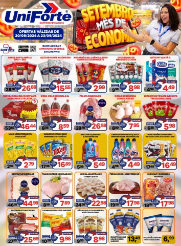 Ofertas Supermercados Uniforte Andradas de 20 a 23 de Setembro