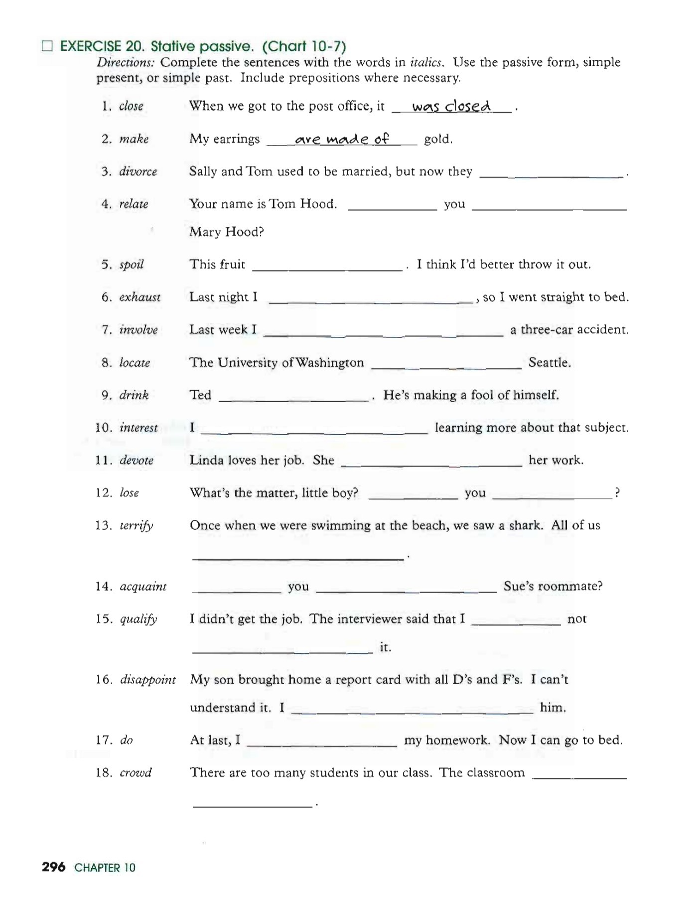 Fundamentals Of English Grammar(Answer Key) - Jiruntanin Sidangam - Page 309 | Flip PDF Online ...