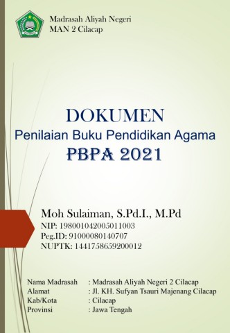 DOKUMEN_PENILAIAN PBPA 2021 - Moh Sulaiman - Kaca 7 | PDF Online | PubHTML5