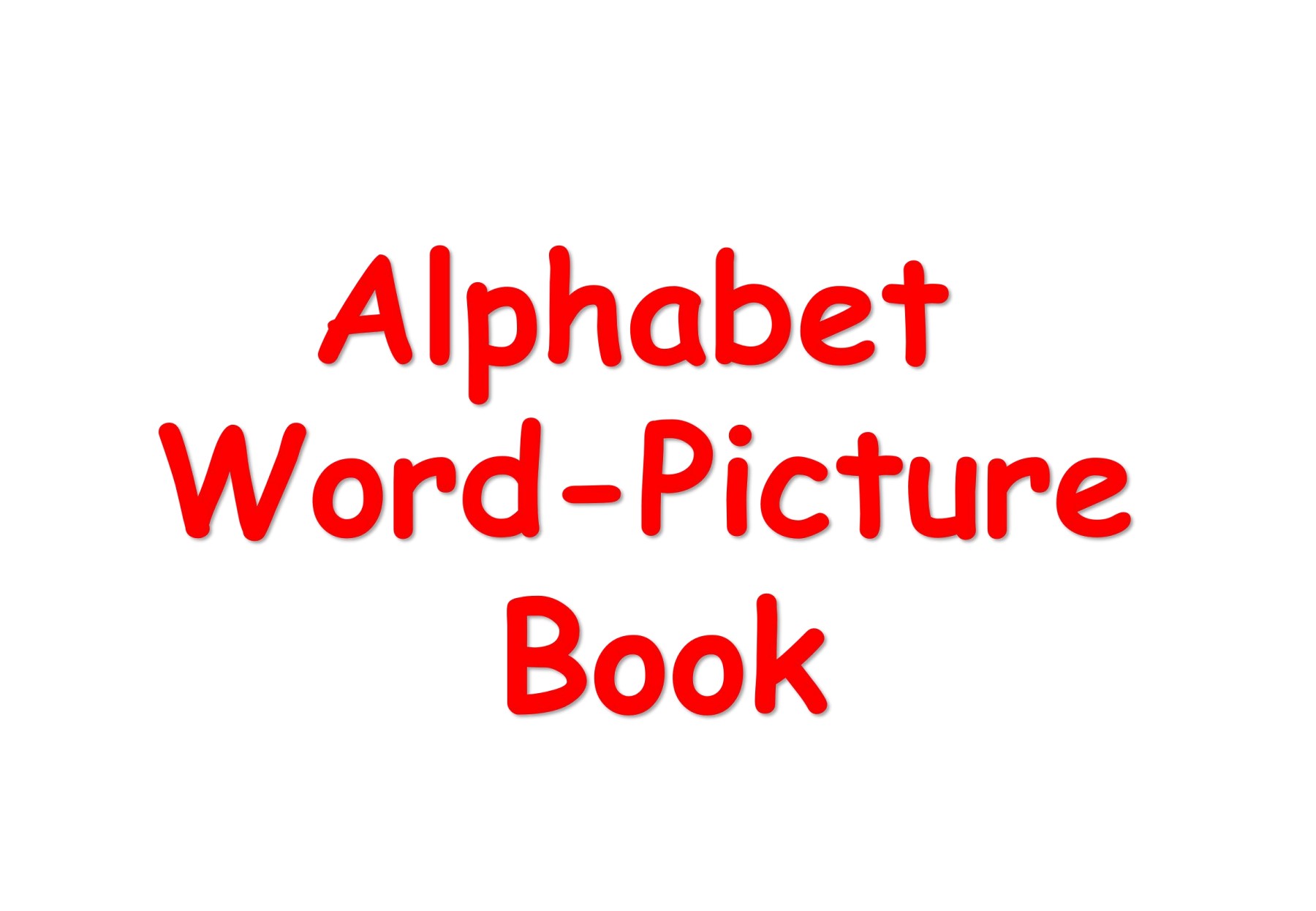 Alphabet Word Picture Book - Mark B. Montesines - Page 1 - 25 | Flip ...
