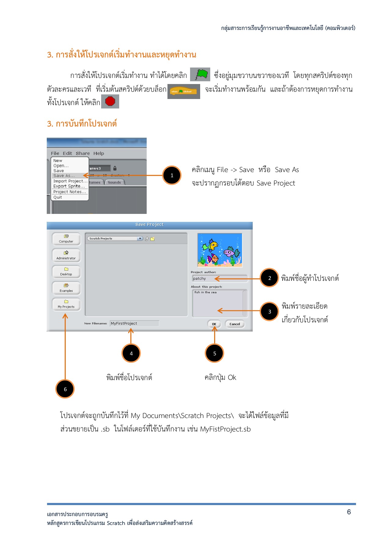Scratch - khunnada - หน้าหนังสือ 6 | พลิก PDF ออนไลน์ | PubHTML5