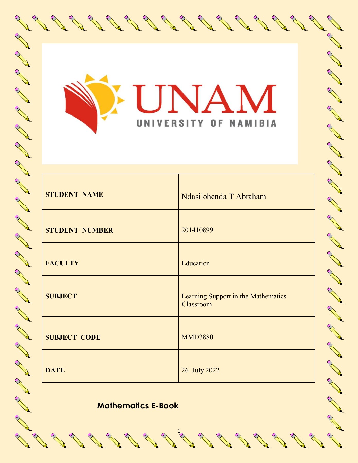 MATH E- BOOK ACTIVITIES - Tooleni Abraham - Page 1 - 30 | Flip PDF ...