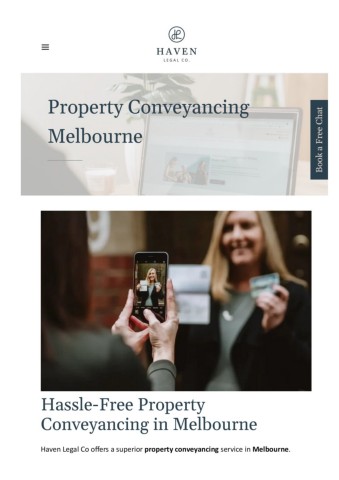 Property Conveyancing Melbourne