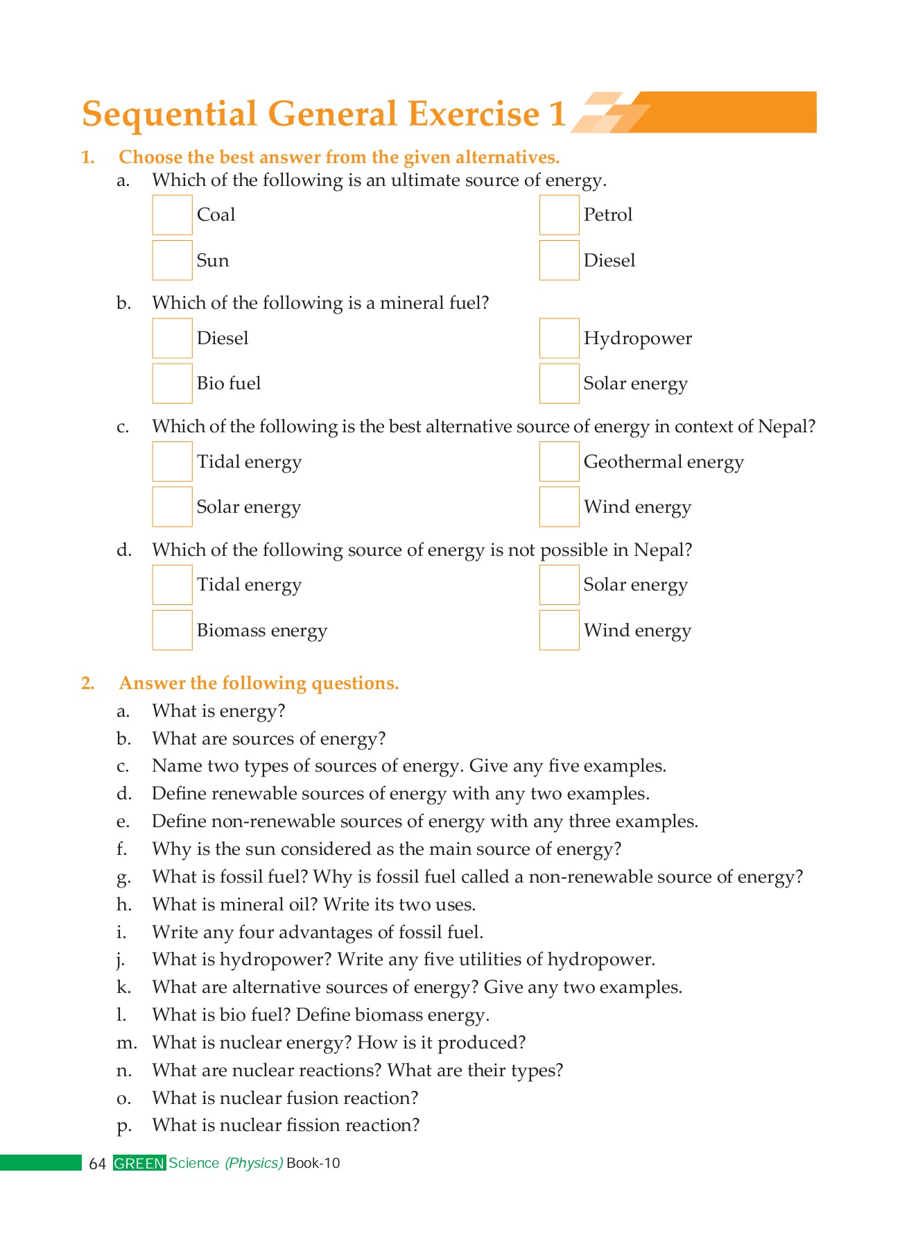 Green Science 10 Final PDF (2076) - JOHNSON SHRESTHA - Page 64 | Flip PDF Online | PubHTML5