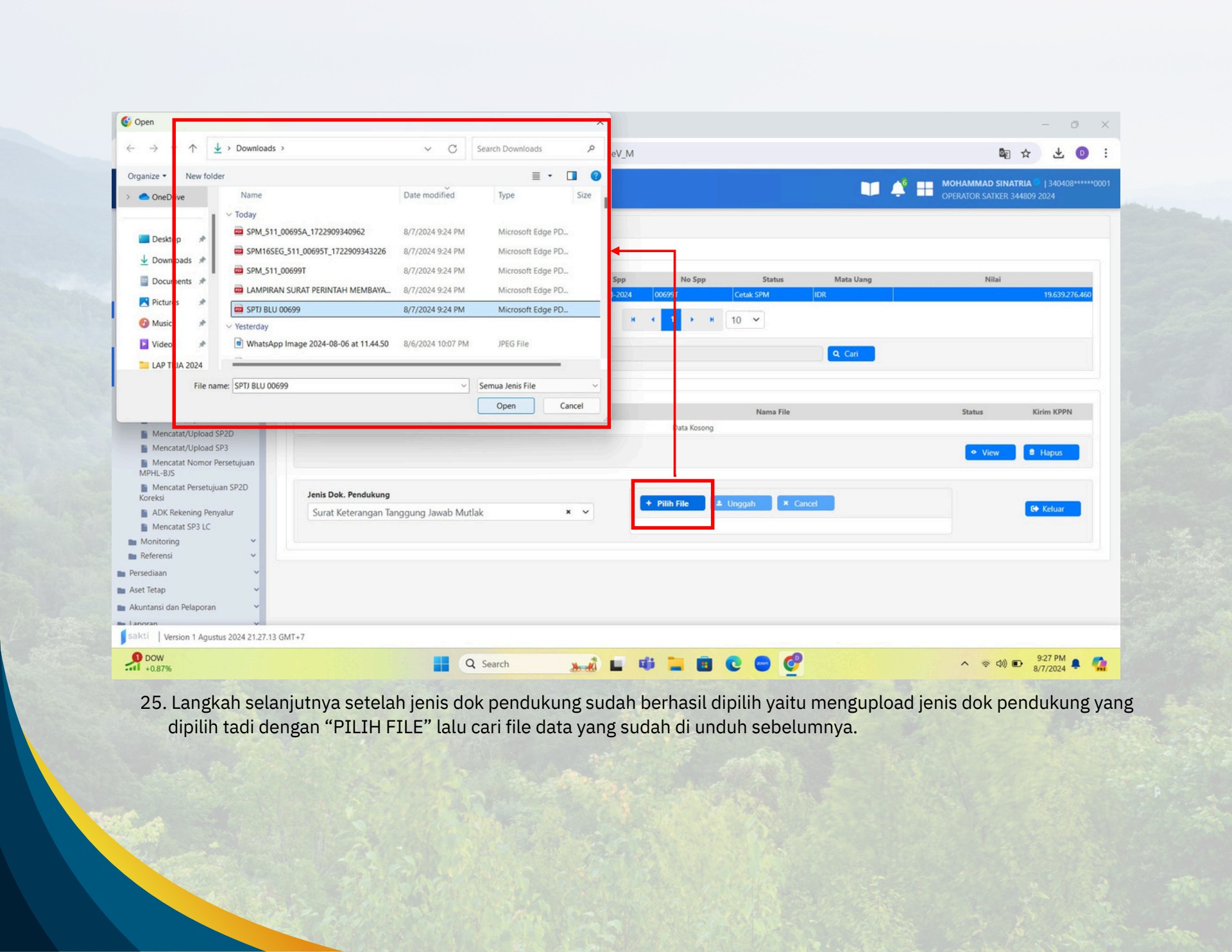 Panduan Pengesahan Pendapatan SP3B BLU - sisteminformasi blu rspau - Page 18 | Flip PDF Online ...