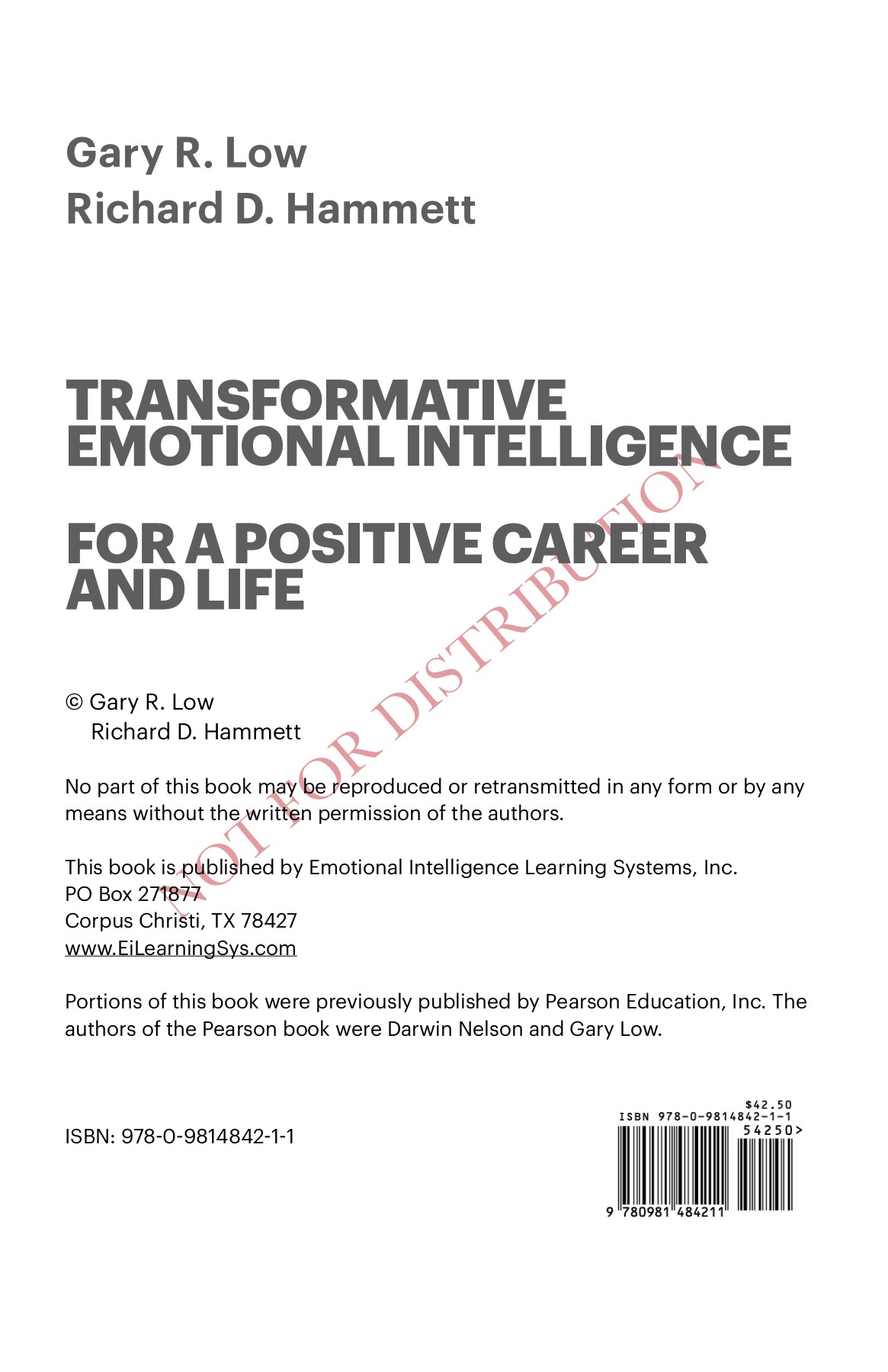 Transformative Emotional Intelligence for a Positive Career and Life ...