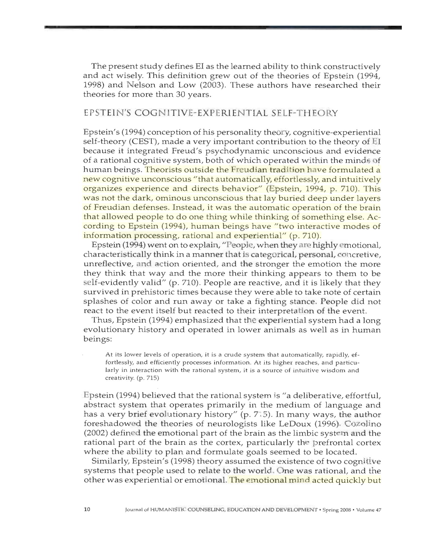 9 - Cox & Nelson Quantifying EI - rdhammett - Page 3 | Flip PDF Online ...
