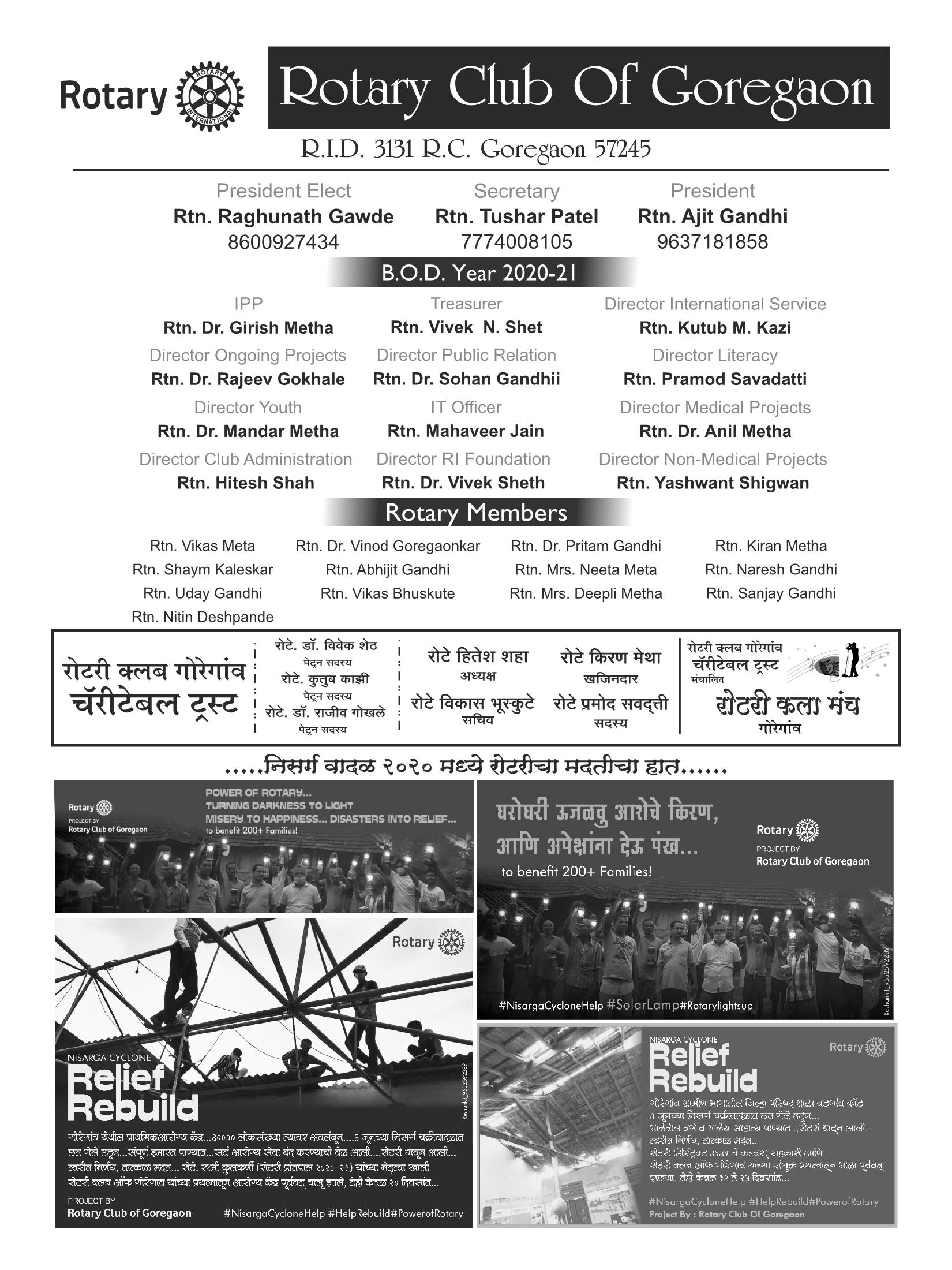 Gorgaon Rotary Calender 2021 - abhijeetgandhi - Page 1 - 14 | Flip PDF ...