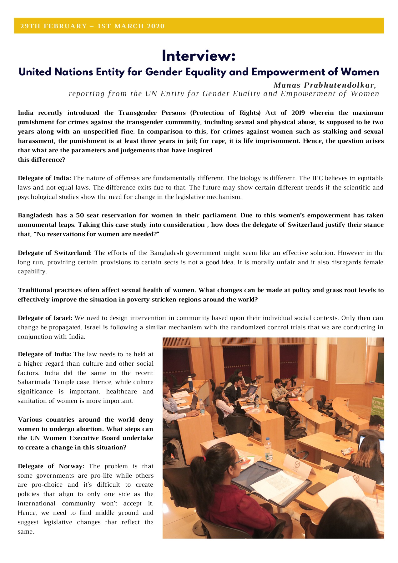 Flame MUN 2020 Newsletter - flamemun2019 - Page 10 | Flip PDF Online ...