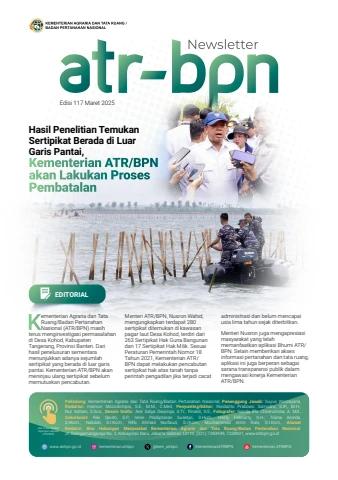 Newsletter ATR-BPN Edisi 117 Maret 2025