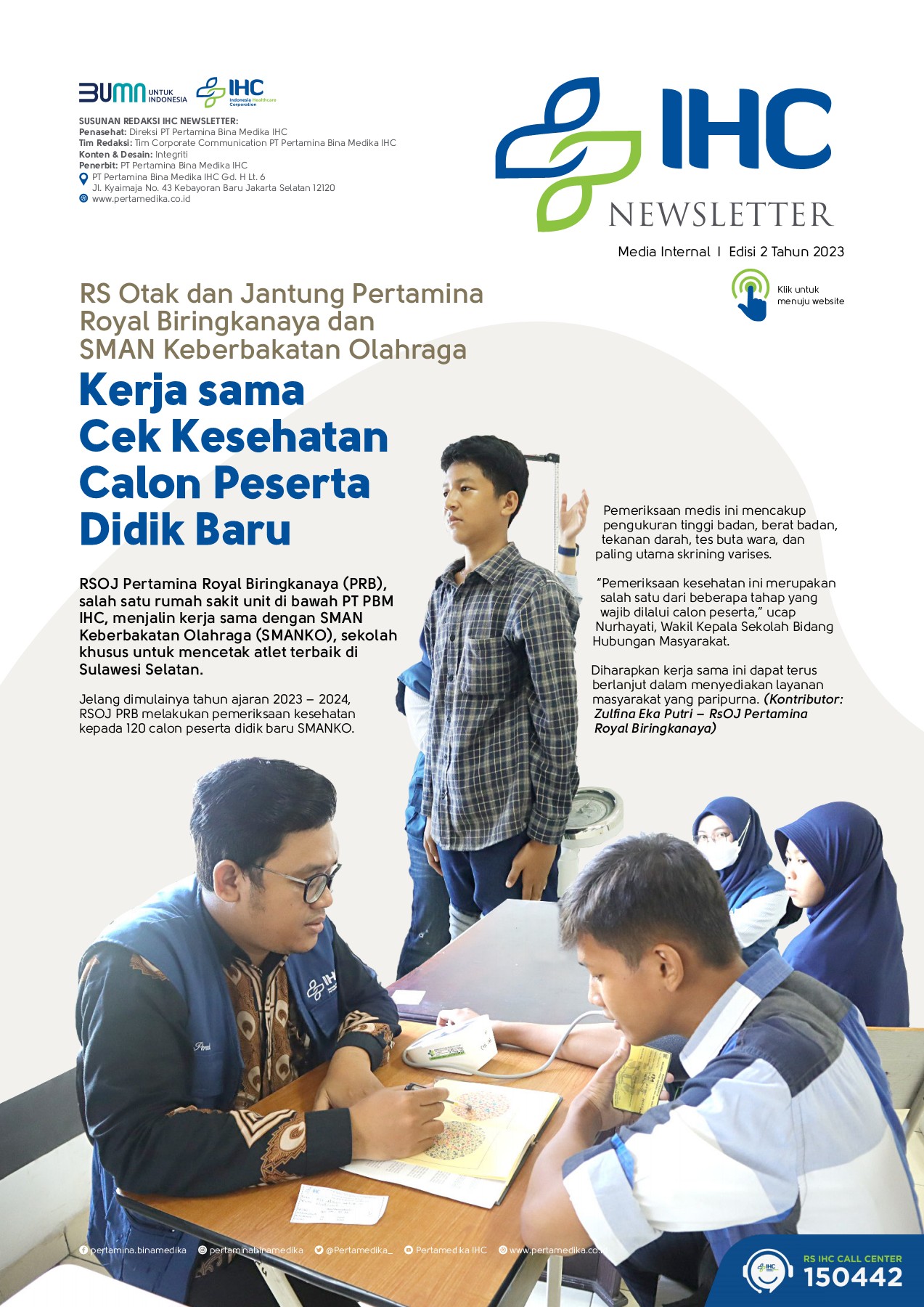 Newsletter IHC 2023 Edisi 2 - PT Integra Cipta Kreasi - Page 1 - 6 ...