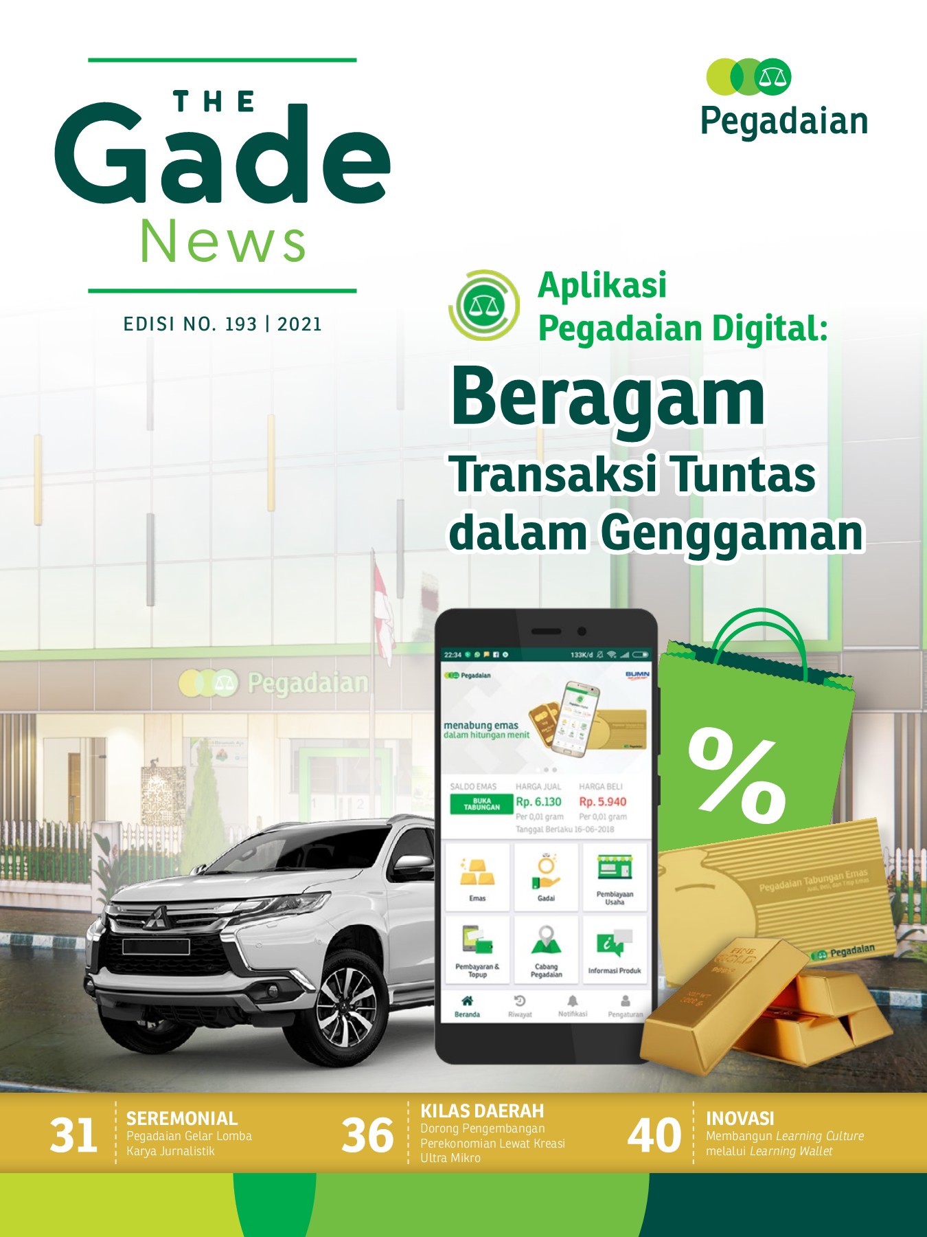 THE GADE NEWS EDISI 193 - PT Integra Cipta Kreasi - Halaman 1 | PDF ...