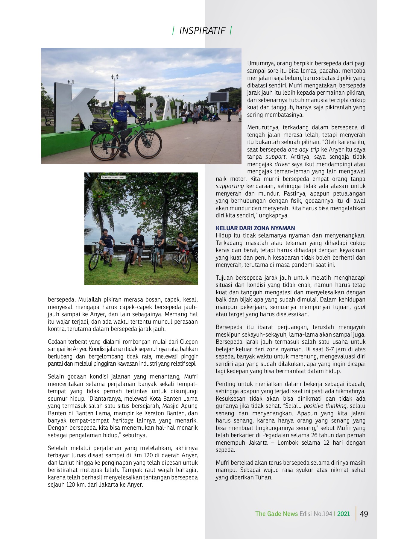 THE GADE EDISI 194 - PT Integra Cipta Kreasi - Halaman 49 | PDF Online ...