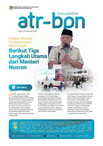 Newsletter ATR-BPN Edisi 116 Februari 2025