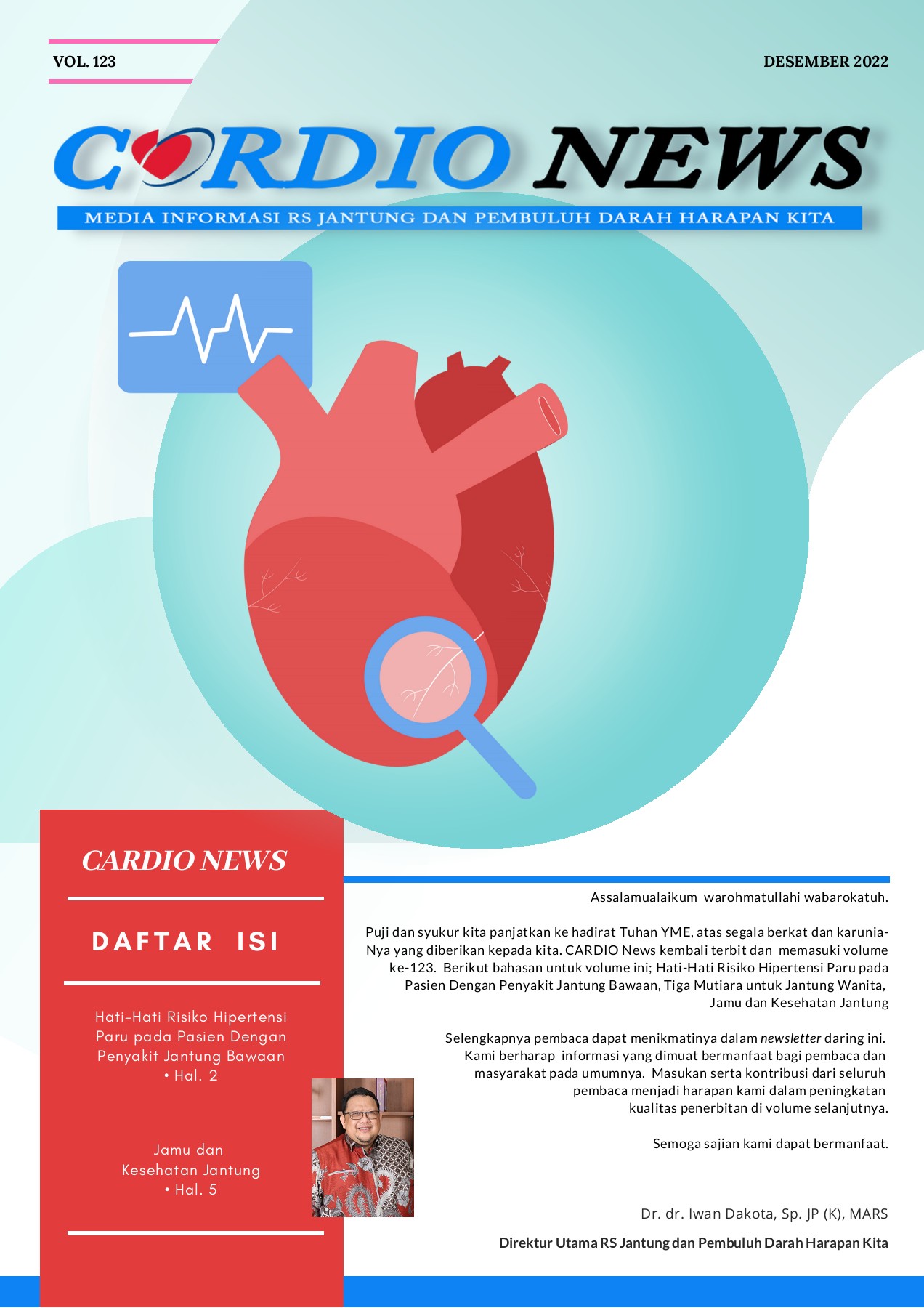 CARDIO News Vol. 123 Media Informasi RS Jantung dan Pembuluh Darah ...
