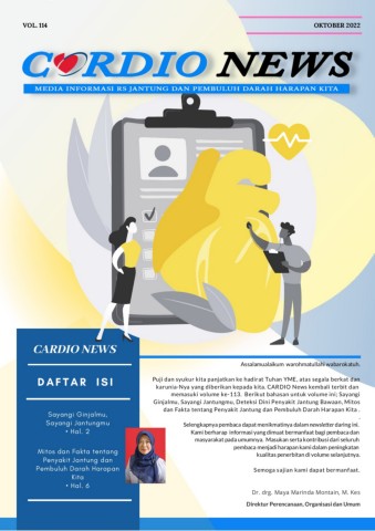 CARDIO News Vol. 114 Media Informasi RS Jantung dan Pembuluh Darah ...