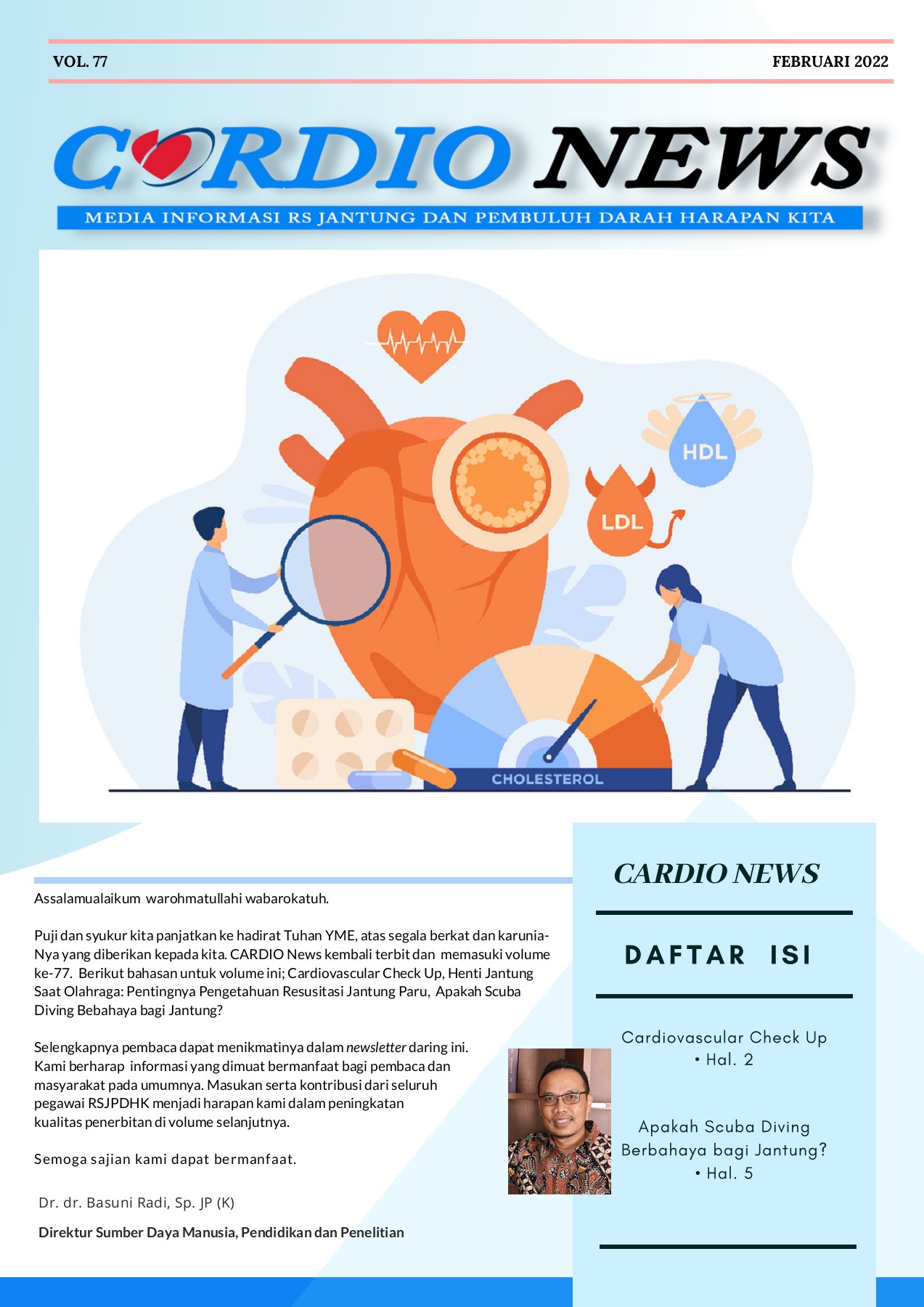CARDIO News Vol. 77 Media Informasi RS jantung dan Pembuluh Darah ...