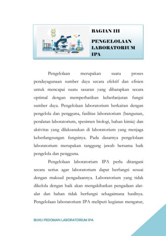 BUKU PEDOMAN LABORATORIUM IPA - laura agustin - Halaman 23 | PDF Online ...