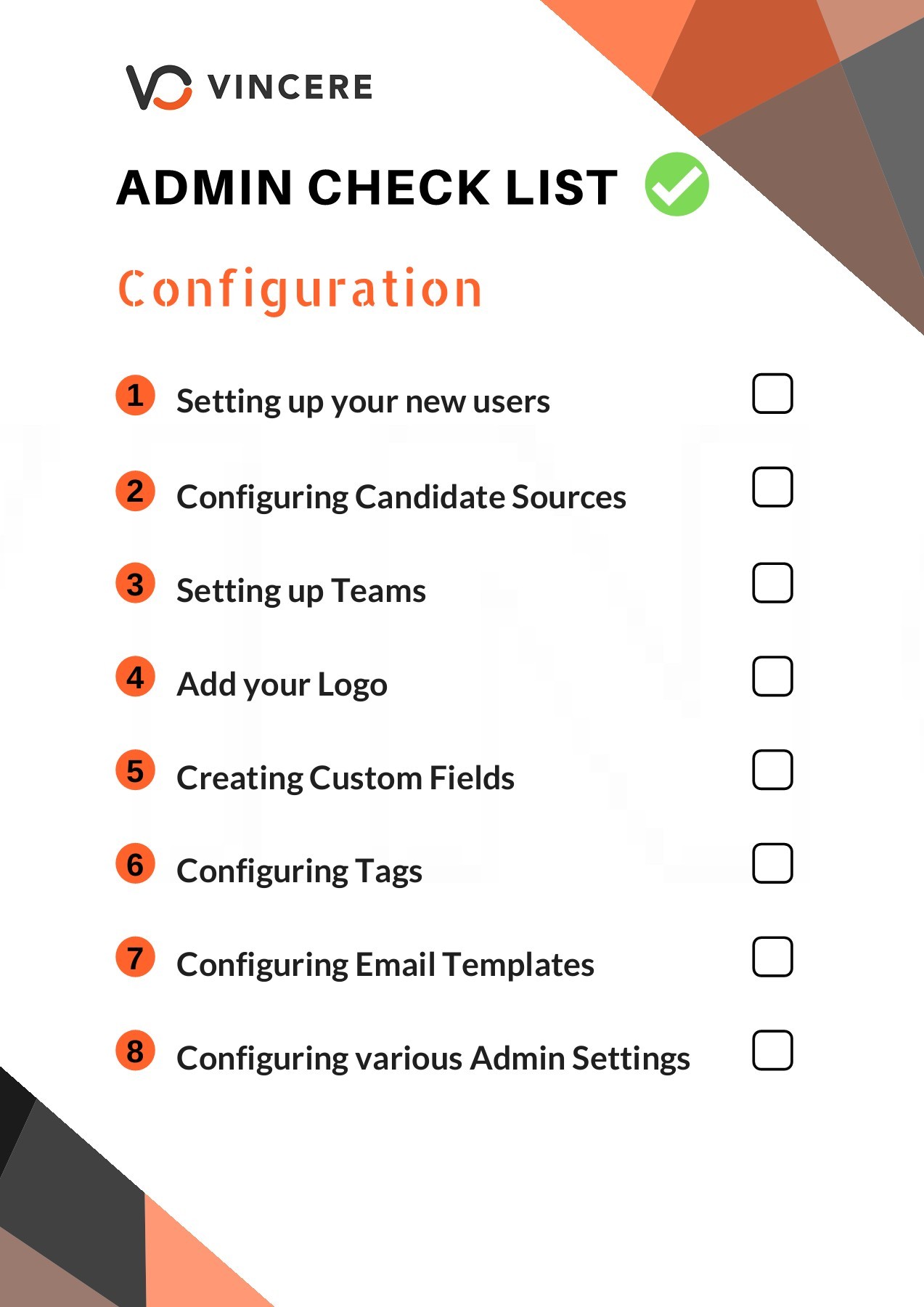 CUSTOMER admin checklist (1) - Van Anh - Page 1 - 2 | Flip PDF Online ...