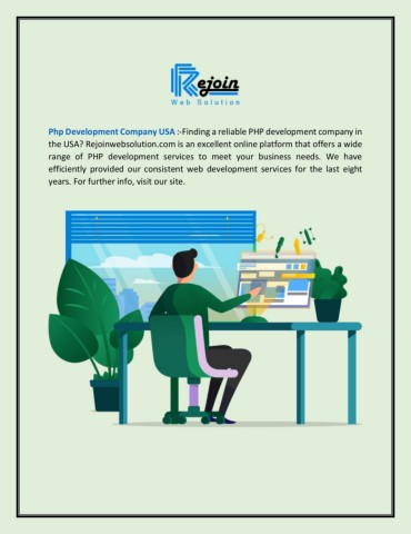 Php Development Company Usa Rejoinwebsolution.com