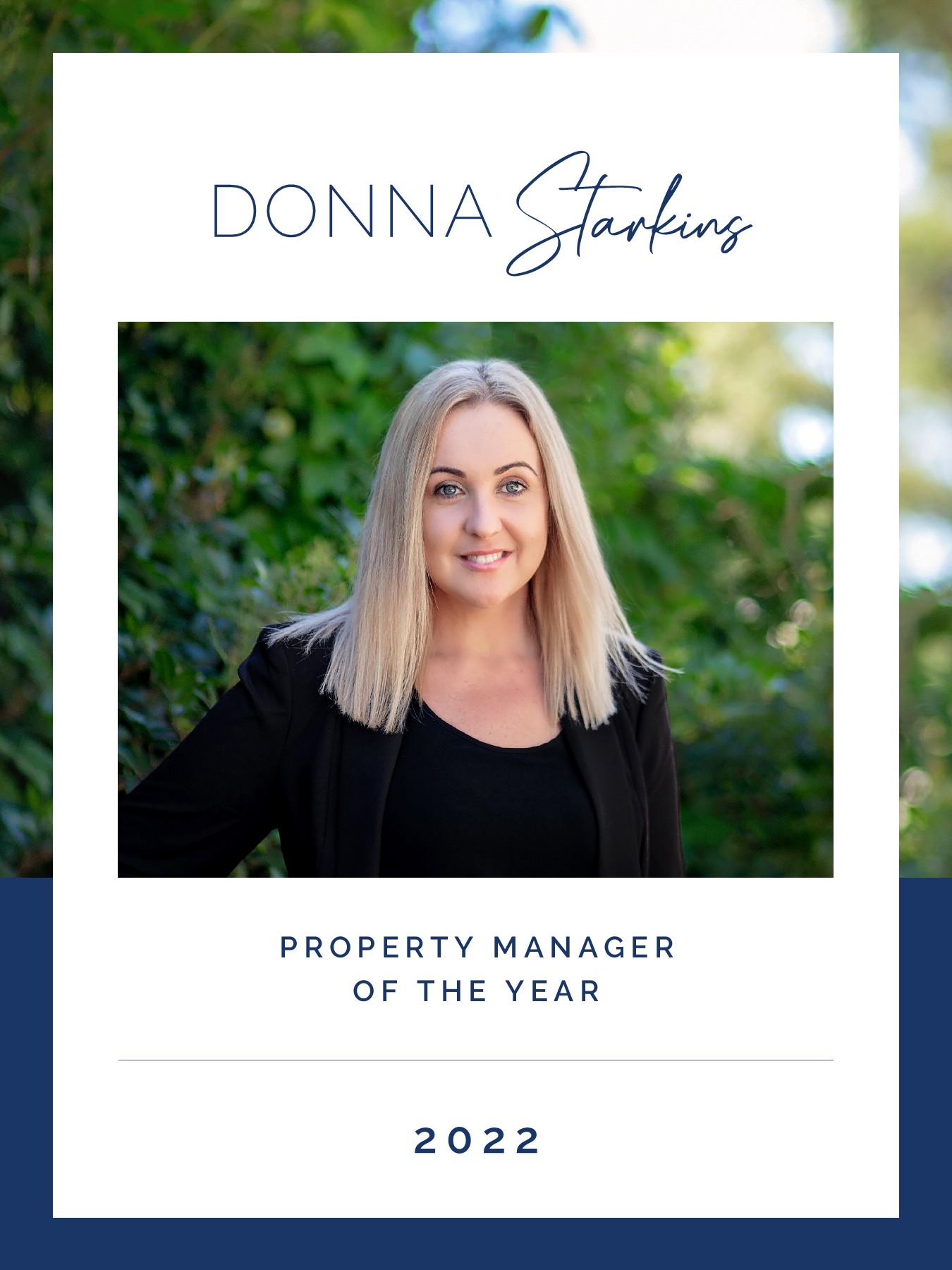 Donna Starkins - Property Manager of the year 2022 - Carrie Stevenson ...