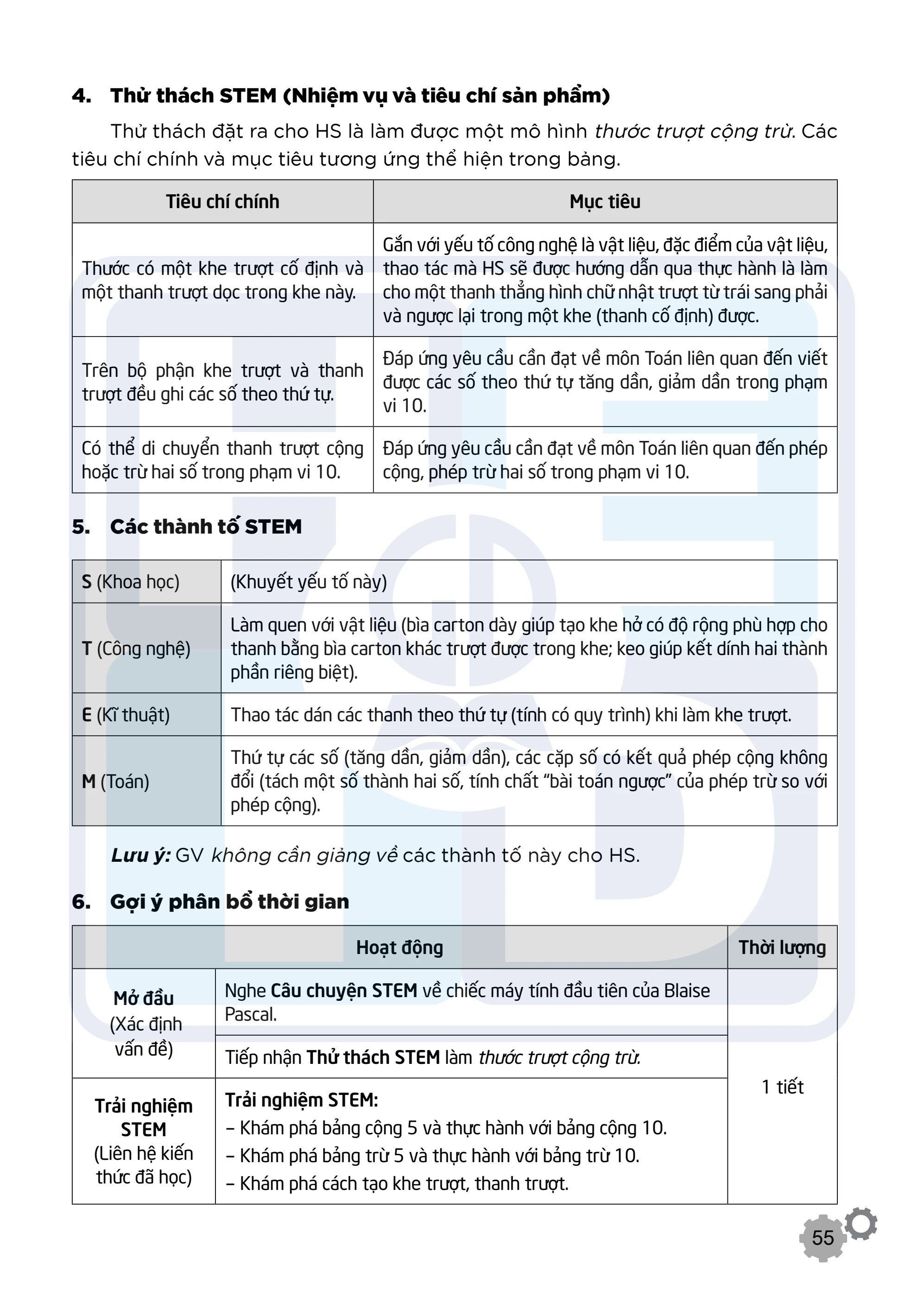 GD STEM 1 - SGV - THƯ VIỆN TRƯỜNG TIỂU HỌC KIM ĐỒNG - TP.LAI CHÂU - Trang 56 | PDF lật trang ...