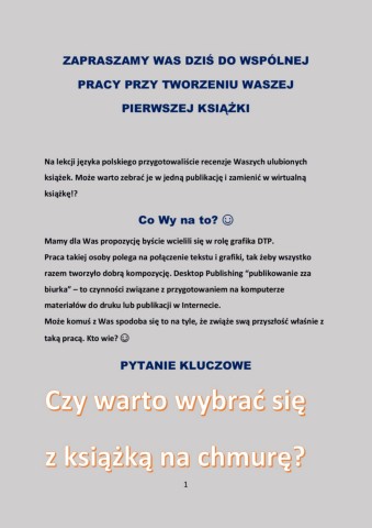 INSTRUKCJA- lekcja111111111 - Sylwia Gwizdała - Strony 1 - 17 | Przerzucanie PDF Online | PubHTML5
