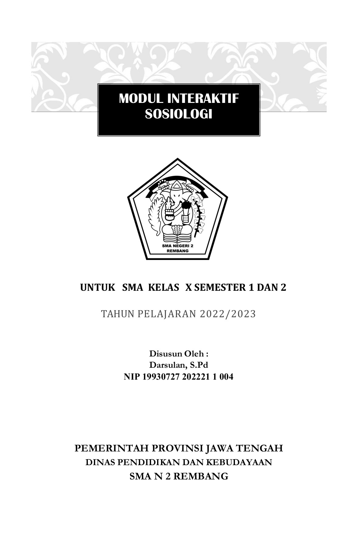 MODUL INTERAKTIF KELAS X - Darsulan S - Halaman 1 - 80 | PDF Online ...