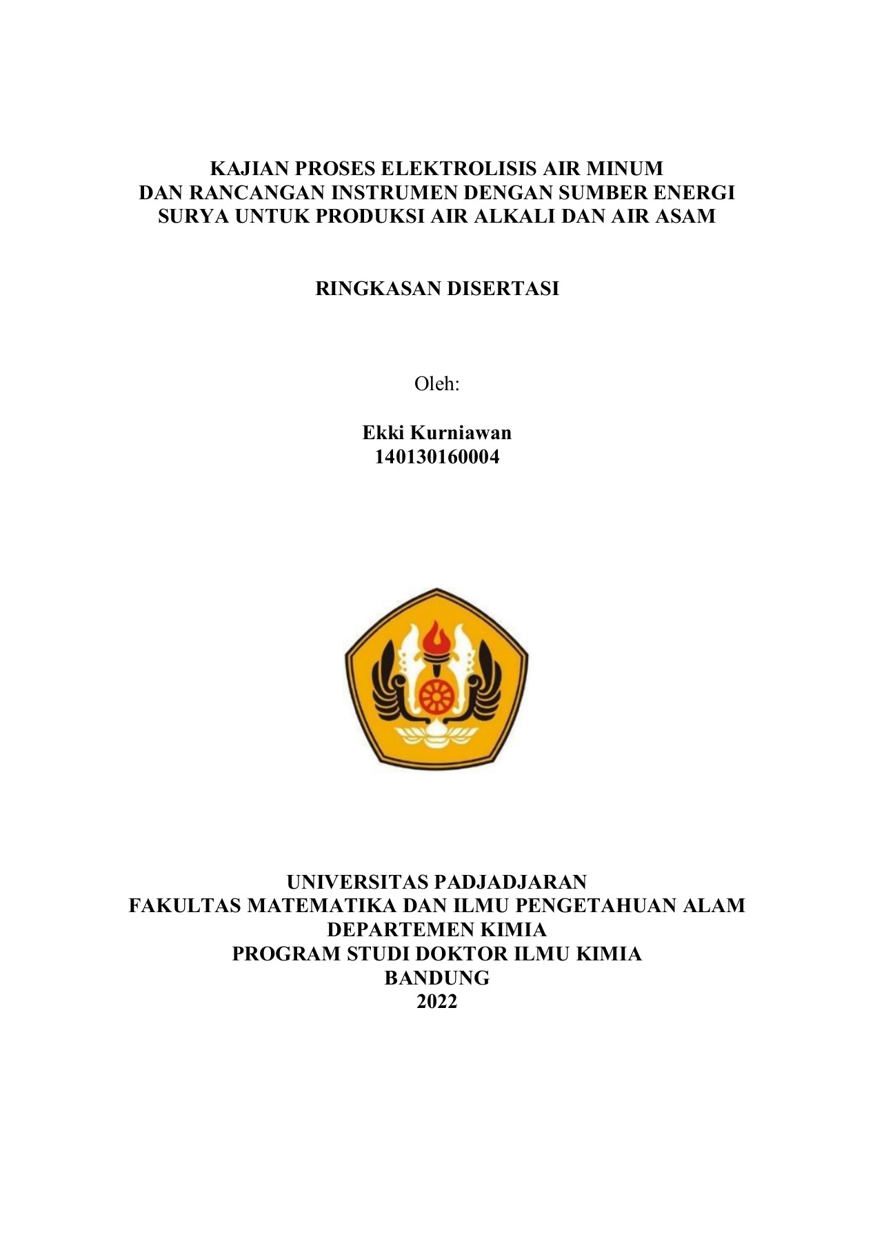 Buku Ringkasan Disertasi Ekki Kurniawan 090222 - Ekki Kurniawan - Page ...