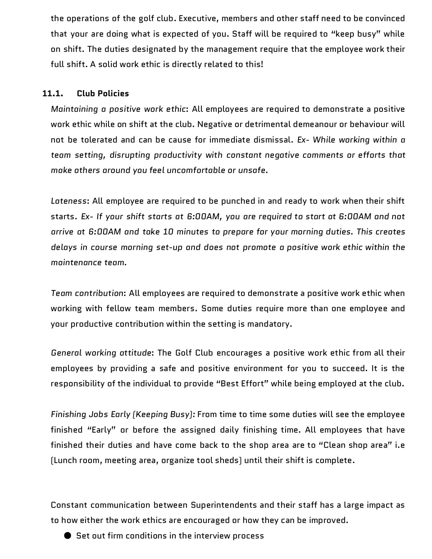 TRF2740 - Employee Handbook Final Assignment - justin.smidt - Page 21 ...