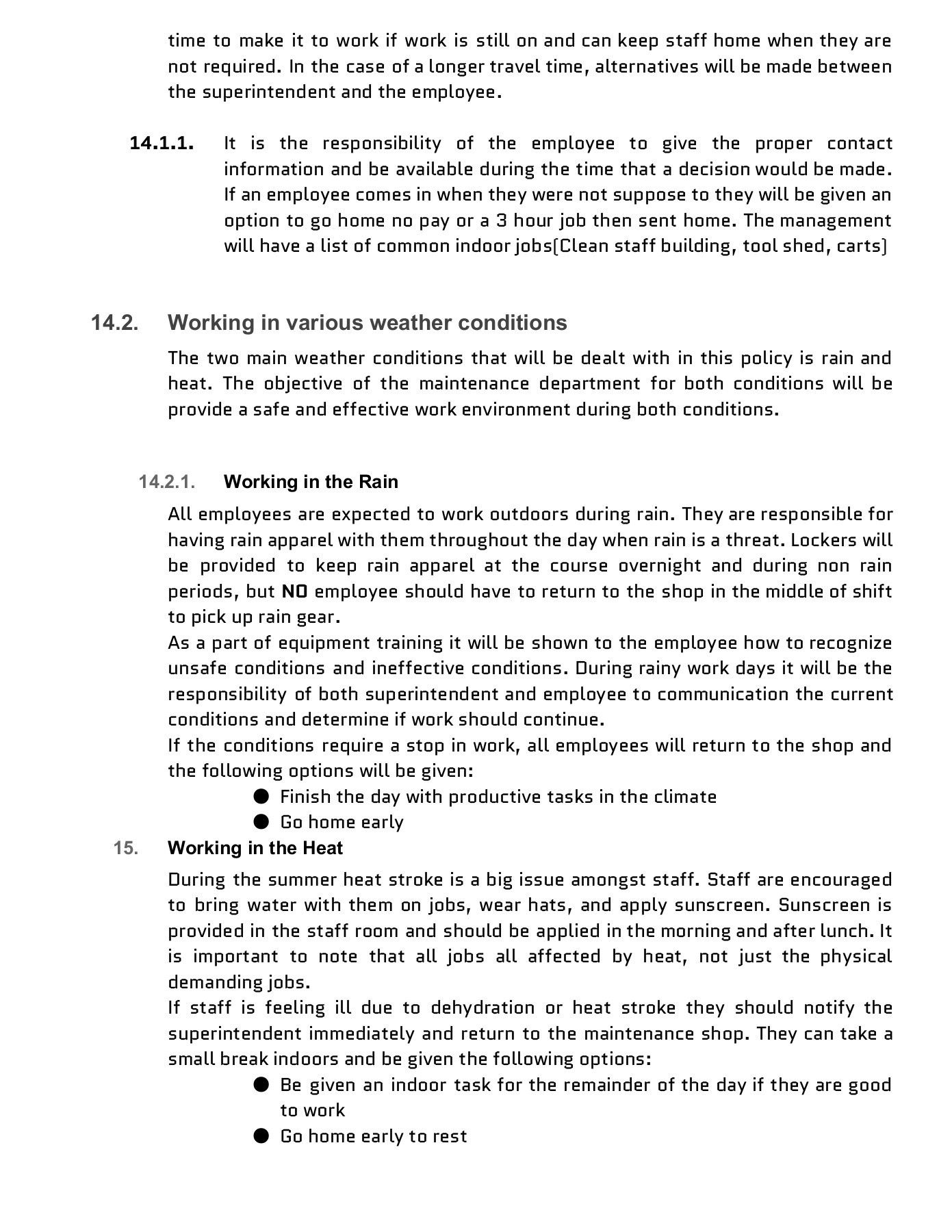 TRF2740 - Employee Handbook Final Assignment - justin.smidt - Page 26 ...