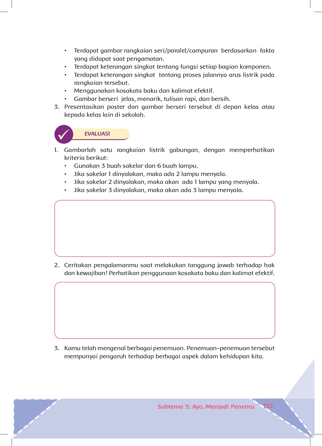 Buku Siswa Kelas 6 Tema 3 Revisi 2018_Tokoh dan Penemuan - SD Negeri Tanjunganom - Halaman 159 ...