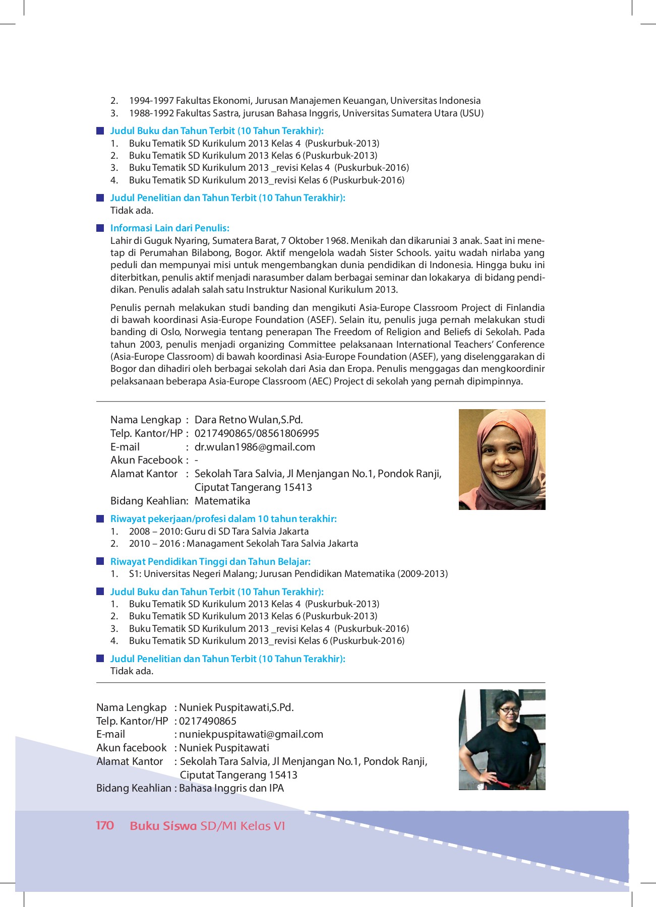 Buku Siswa Kelas 6 Tema 3 Revisi 2018_Tokoh dan Penemuan - SD Negeri Tanjunganom - Halaman 176 ...