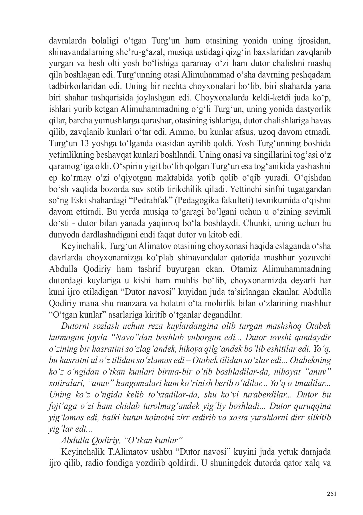 Yilnoma - Asatilla Sunnatillayev - Page 252 | Flip PDF Online | PubHTML5