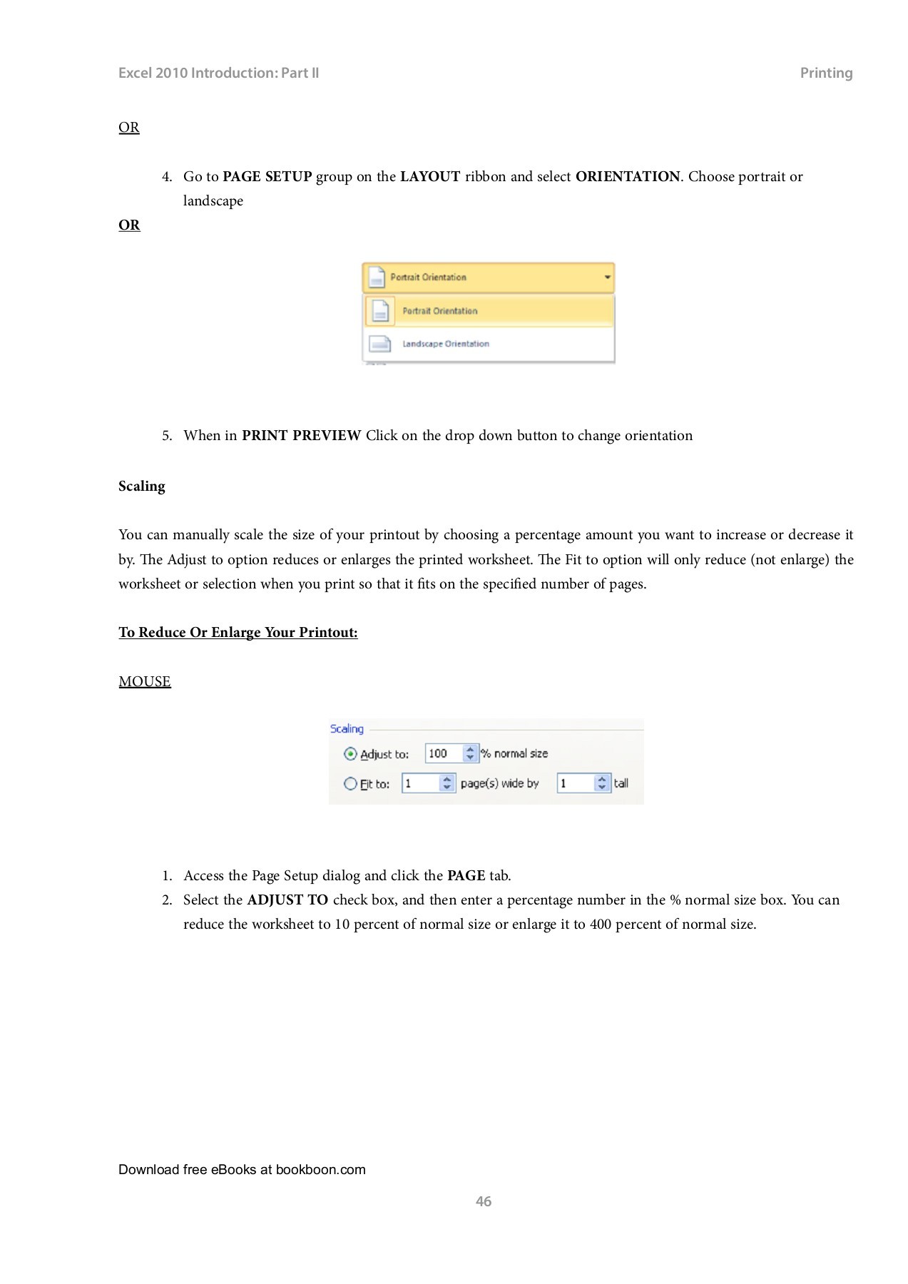 Excel 2010 Introduction Part Ii Entrusted Travel Page 46 Flip Pdf Online Pubhtml5 8603