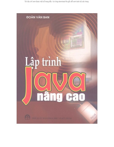 lap trinh Java - THPT CHU VĂN AN - TV ĐIỆN TỬ - Trang 1 - 20 | PDF lật trang trực tuyến | PubHTML5