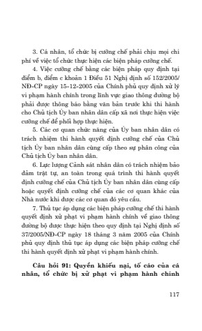 HỎI ĐÁP LUẬT GIAO THÔNG ĐƯỜNG BỘ - THPT CHU VĂN AN - TV ĐIỆN TỬ - Trang 119 | PDF lật trang trực ...