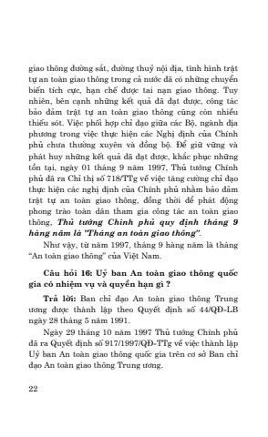 HỎI ĐÁP LUẬT GIAO THÔNG ĐƯỜNG BỘ - THPT CHU VĂN AN - TV ĐIỆN TỬ - Trang 24 | PDF lật trang trực ...