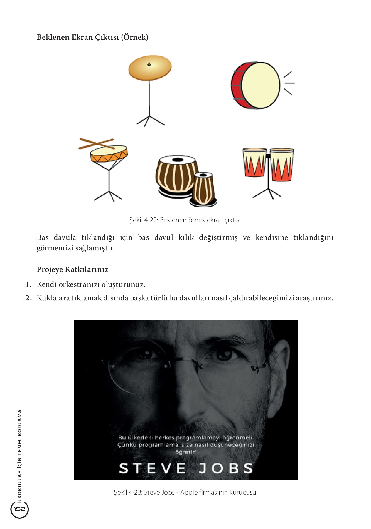 İLKOKULLAR İÇİN TEMEL KODLAMA - sifirbiryayin - Sayfa 164 | Çevrimiçi ...